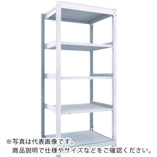 特長：完全ボルトレス構造のため、工具なしで組み替え・段替えが自在にできます。棚板は割棚方式のため、組み立て・取り扱いが容易です。棚の段変更が、小刻みな30mmピッチで自由に調整変更ができます。高さ、奥行が同じであれば、連結することができます...