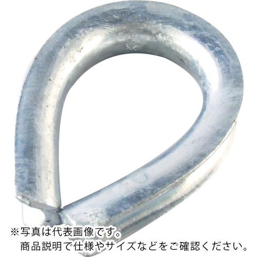 特長：ワイヤロープのアイ部分に直接荷重が掛かることを防止し、形崩れ・摩耗を防止します。ワイヤロープの寿命を長持ちさせます。用途：ワイヤロープ先端をアイ加工する際のワイヤコース・あて金具として。仕様：適合ロープ径(mm)：8B(mm)：10L...
