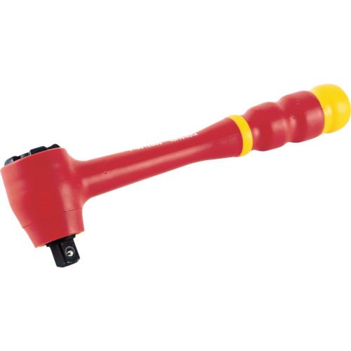 特長：ワンプッシュでソケットを取り外し可能です。耐電圧試験済みです。安全を目視で確認できるセーフティーサイン付です。正転・逆転両方の回転方向で使用できます。72枚ギアを採用し、細かな送り角度を実現しました。ユニオン機構採用で不要なソケットの...