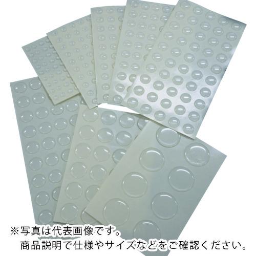 特長：弾性と衝撃吸収性に富んだ無黄変のポリウレタンを使用しています。高い耐久性と振動防止力があります。貼り付けやすいシールタイプです。用途：戸あたりのクッション、傷防止。OA機器などの滑り止め、ゴム足用途に。仕様：形状：丸形厚さ(mm)：2...