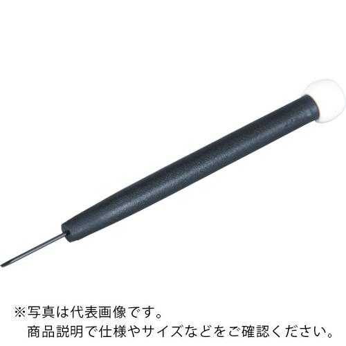 特長：ニッケルクロームモリブデン・バナジウム鋼を使用し先端の強度がある精密ドライバーです。プラスティック柄なので軽量で使いやすいです。回転キャップ付きです。仕様：刃先：［［−］］1.8軸長(mm)：21全長(mm)：114強化プラスチックハ...