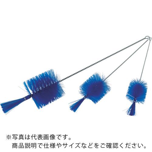 特長：線材の脱毛がなく耐久性に優れています。毛材がポリブチレンテレフタレートなので耐薬、特に耐酸・有機溶剤に優れます。芯材は防錆効果のあるステンレス製です。用途：フラスコやビーカー等の試験容器の洗浄に。仕様：色：青毛幅(mm)：80毛丈(m...