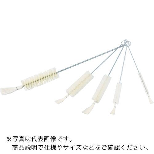 特長：線材の脱毛がなく耐久性に優れています。用途：医療用注射器や小型の試験管などの洗浄に。仕様：色：白毛幅(mm)：65毛丈(mm)：18端毛長さ(mm)：40全長(mm)：210材質／仕上：毛:山羊毛柄:スチール　●代表画像について 商品...
