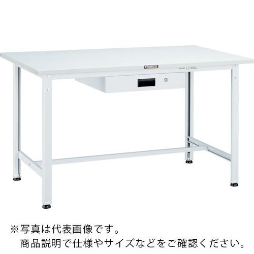 特長：引出しは使い勝手に応じて使いやすい位置に取り付けできます。膝上で邪魔にならない薄型の引出し付です。主要部が溶接構造のため耐久性に優れています。ポリ化粧天板を使用し、表面は滑らかで、ソフトな光沢があり清潔感を保持し、耐水性・防汚性にも優...