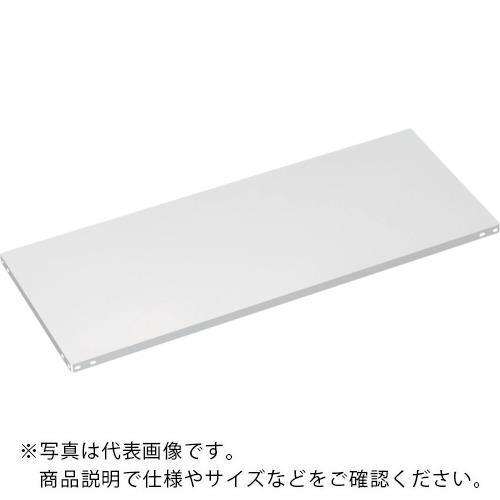 特長：特殊断面形状により、軽量かつ強靭な棚板です。仕様：間口(mm)：1800奥行(mm)：300色：ホワイト均等積載量100kg/段材質／仕上：スチール（抗菌粉体塗装）セット内容／付属品：中棚受金具4個　●代表画像について 商品によっては...