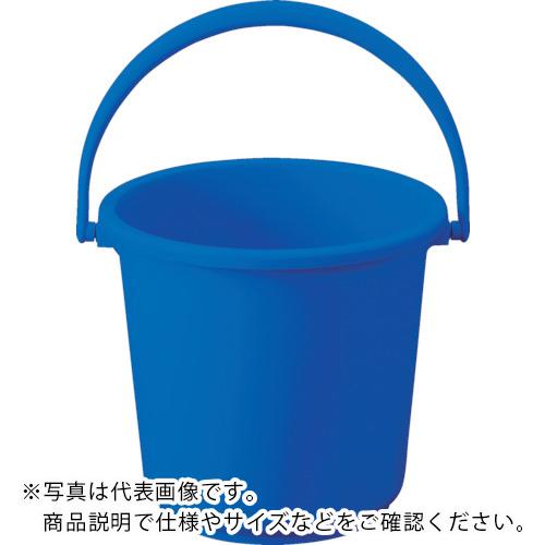 特長：肉厚で強度あるスタンダードのカラーバケツです。食品衛生法適合品です。HACCP対策など区域別の使用などに重宝します。仕様：色：ブルー容量(L)：15外径(mm)：313幅(mm)：313奥行(mm)：313高さ(mm)：302耐熱温度...