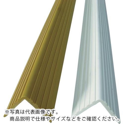 特長：ソフトな素材の角あてコーナーガードです。用途：工場内やエレベーター周りなどの養生緩衝材に。仕様：色：ホワイト幅(mm)：50長さ(m)：1.5厚さ(mm)：4.5取付方法：貼付タイプ（両面テープ別売）材質／仕上：軟質塩化ビニール(PV...