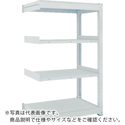 特長：完全ボルトレス構造のため、工具なしで組み替え・段替えが自在にできます。棚板は割棚方式のため、組み立て・取り扱いが容易です。棚の段変更が、小刻みな30mmピッチで自由に調整変更ができます。高さ、奥行が同じであれば、連結することができます...