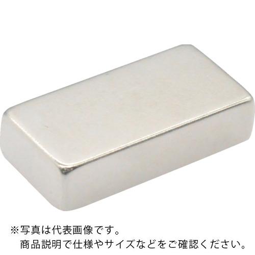 特長：磁石の中で最強の磁場をもつネオジム磁石です。用途：センサーやモーター部品として。仕様：表面磁束密度(T)：0.38吸着力(N)：250.42幅(mm)：30長さ(mm)：60厚さ(mm)：10形状：角型材質／仕上：マグネット:ネオジム...