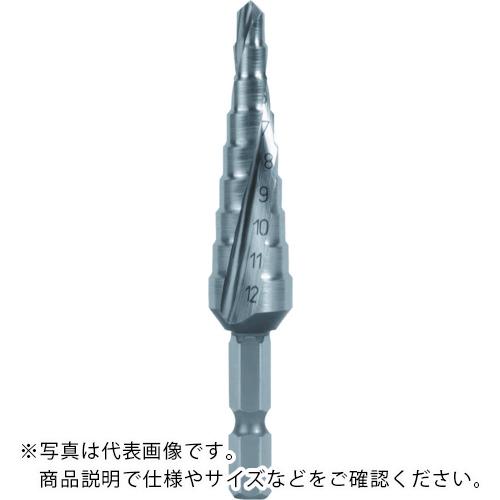 特長：母材にコバルトハイスを採用し、耐摩耗性・耐熱性に優れています。ストレート刃と比較し切削スピードと耐久性がアップしています。用途：被削材:鉄板・銅板（2mmまで）、アルミ板・樹脂（3〜4mmまで）、ステンレス板（1mmまで）。仕様：段幅...