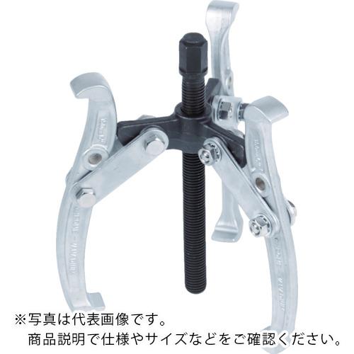 特長：機械や自動車の解体修理におけるベアリング、プーリ、ギヤなどのあらゆる引き抜き作業に最適です。3本爪タイプです。仕様：適合プーリ(mm)：80〜200爪の届く長さ(mm)：190破断荷重(kN)：80No.37-A　●代表画像について ...