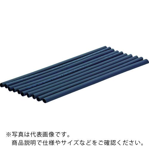 特長：内面に接着剤のついた防水に優れた熱収縮チューブです。3：1の高収縮率タイプで段差の大きい箇所の保護に有効です。用途：機器内配線の絶縁、保護、端末処理、識別。仕様：色：黒収縮後肉厚(mm)：1.4収縮前内径(mm)：12.7収縮後内径(...