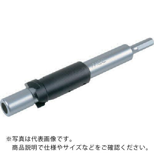 特長：土間打ちの塩ビ管施工で、ハツリ作業が要りません。電動ドリルに取付けて作業します。用途：小口径塩ビ管の掘り下げ、つらあわせに。仕様：適応管：HIVP13立上げ管カッタ　13