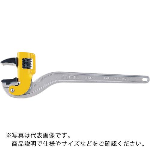 特長：被覆鋼管・継手などの締付けに最適です。パイプレンチの機能に加え、コーナー部・溝の中など狭所の配管作業に最適です。ポリ・塩ビ系被覆にピッタリフィットするきめ細かい歯が被覆の傷を最小に抑え、面倒な後処理不要です。大きなアゴ・歯部が確実にパ...