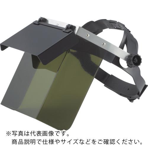 特長：溶接・溶断作業に使える赤外線をカットする遮光二重防災面です。用途：遮光度＃8（TBM-500W)から＃11(TBM-503W)までの溶接、溶断作業に。(二重合わせ時)仕様：遮光度：#9(面体#3/前プレート#7)面体レンズ色：グリーン...