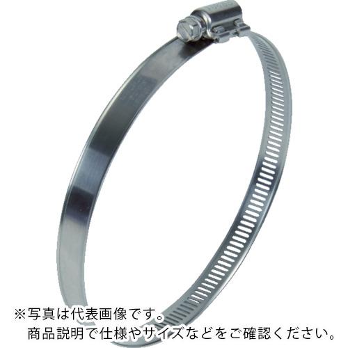 特長：オールステンレスを採用しているため、耐腐食性が高いです。用途：管材、建機関連。仕様：最大径(mm)：140最小径(mm)：80バンド幅(mm)：14.2厚さ(mm)：0.65締付トルク(N・m)：10.26角ボルト(mm)：8バンド幅...