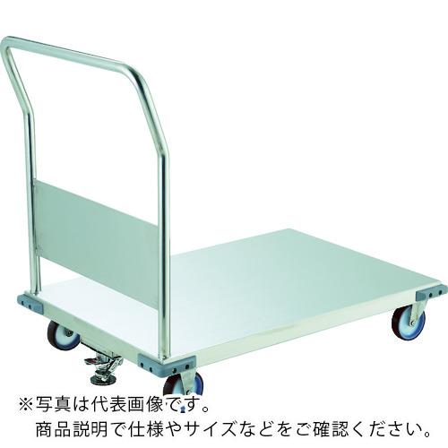 特長：荷台にしっかりと補強の入った、板厚1.5tの頑強な溶接式のSUS304製台車です。キャスターもSUS金具ですので、食品工場やクリーンルームで使用できます。用途：食品工場、研究所など。仕様：均等荷重(kg)：200長さ(mm)：1200...