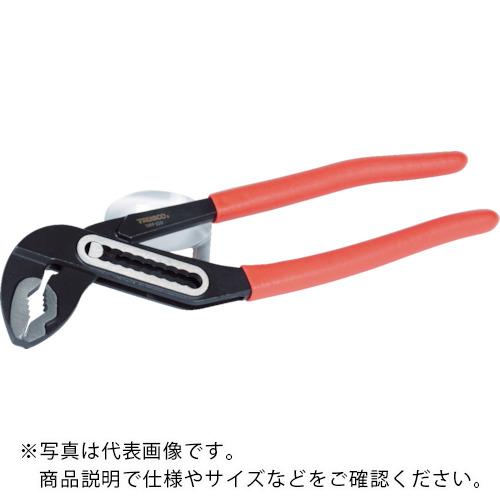 特長：ジョイント部は横方向へのブレを防止する三枚合わせ（ボックスジョイント）です。口幅を最大に調節して握っても、ハンドルの間にクリアランスを確保する指詰めストッパー付です。てこの原理を最大限発揮するデザインで高いグリップ力を発揮します。当社...