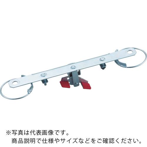 特長：特殊構造のストッパー(特許第6488227号)で自在式キャスターでも車輪の回転と車軸の旋回を同時に固定できます。仕様：適合本体サイズ：奥行450mm奥行側2輪固定用ストッパー材質／仕上：本体:スチール注意：提供不可：chemSHERP...