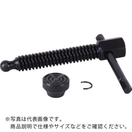 用途：シャコ万力（バーコ型）用のネジ・キャップ・リングです。シャコ万力（バーコ型）用のキャップ・リング。仕様：品名：ねじ・キャップ・リング適合機種：TBC-50E径(mm)：16ねじ径(mm)：12.2長さ(mm)：117　●代表画像につい...