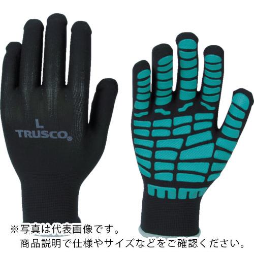 特長：天然ゴムを使用したすべりにくい手袋です。通気性・グリップ性に優れています。用途：物流作業、一般軽作業。仕様：色：グリーンサイズ：Lゲージ数：13全長(cm)：23.5手のひら周り(cm)：19.2中指長さ(cm)：8.1厚さ(mm)：...