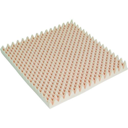 特長：お好みのサイズにカットして使用できます。波状の加工が施されているため、緩衝材に最適です。低反発ウレタンが包み込むように衝撃を吸収します。用途：工具箱などの緩衝材として。仕様：幅(mm)：500長さ(mm)：500厚さ(mm)：40タイ...
