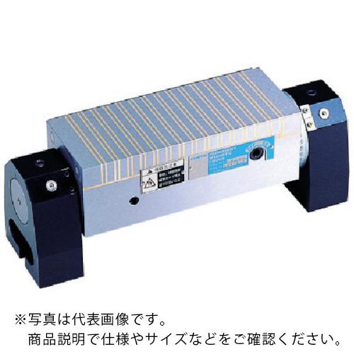 特長：研削盤での角度出し研削に適します。薄物・小物ワークから厚物ワークにいたるまで、強力な吸着力です。用途：研削盤での角度出し研削に適します。仕様：幅(mm)：250奥行(mm)：100高さ(mm)：136全長(mm)：365※六角穴8mm。