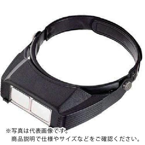 特長：ヘッドバンドはマジックテープ式で頭にぴったりフィットします。メガネをかけたままでも使用できます。交換用スペアレンズも別売しています。ヘッドサイズは48〜63cm程度の間で自由に調整できます。用途：電子機器、精密機器の検査、修理などの精...