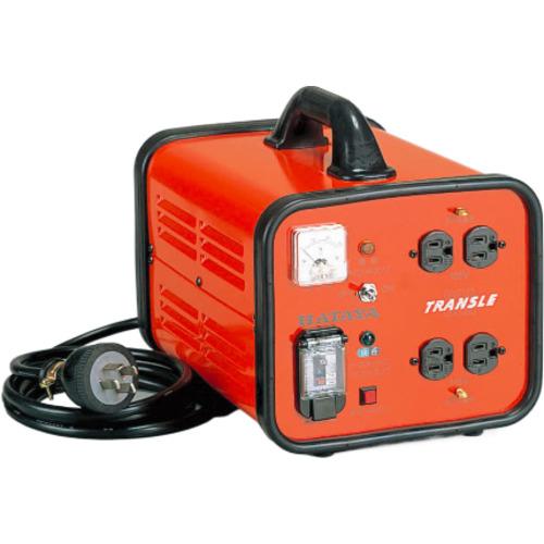 特長：200V→100V・115Vの降圧専用変換器。電源パイロットランプ付です。アースチェックパイロットランプ付です。過負荷短絡保護兼用型漏電遮断機付です。接地端子付用途：200V→100V・115Vに降圧したいとき仕様：容量(kVA)：3...