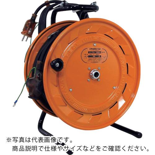 特長：電源のそばにリールを置いて、コンセントだけを引き出すタイプです。用途：高所や手狭な現場などに。仕様：電線種：ソフトンケーブルVCT電線仕様長さ(m)：30+3電線仕様太さ(［［MM2］］)：2.0電線仕様芯数(C)：3定格電流(A)：...