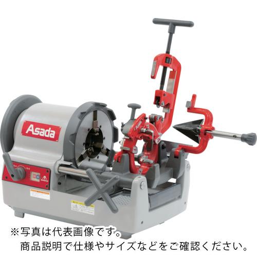 特長：手動のパイプカッタの代わりに、電動の『ねじ切機搭載型切断機　丸のこ』を標準装備しています。　高出力モーターを搭載し、電源事情が悪い現場（低電圧）でもパワフルな切削が可能です。高精度グリス封入型ボールベアリング採用で主軸のガタつきなく、...