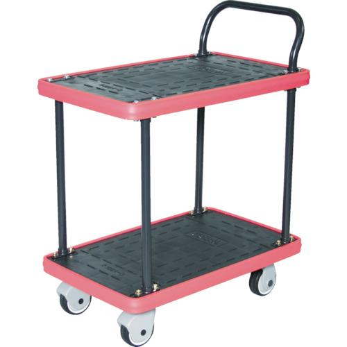特長：荷台の全周に緩衝ゴムを巻き、ぶつけても傷を付けにくくしてあります。緩衝ゴムがテーブル面より約5mm高いためコボレ止めにもなっています。仕様：均等荷重(kg)：150色：ブラック長さ(mm)：716幅(mm)：436高さ(mm)：184...