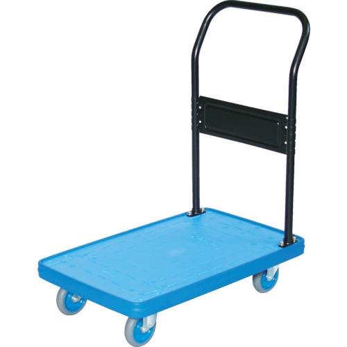 特長：荷台の全周に緩衝ゴムを巻き、ぶつけても傷を付けにくくしてあります。緩衝ゴムがテーブル面より約5mm高いためコボレ止めにもなっています。エアーキャスターを採用し、旋回・省音を実現、騒音対策台車としても使用できます。エアキャスターは超特殊...