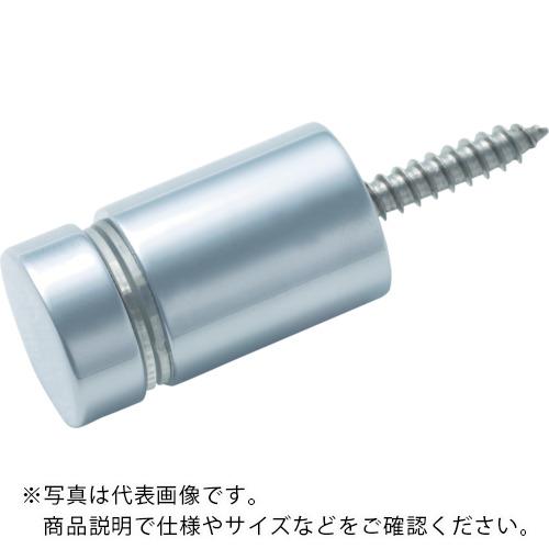 特長：壁面とサインとの間にスペーサーを使用することで、壁面からサインを浮かせて取り付けることが可能です。用途：飲食店、美容室などのメニューボードや案内板など。仕様：ナット頭部径(mm)：16ナット頭部 高さ(mm)：7胴部高さ(mm)：15...