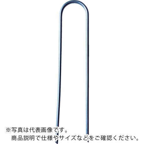 特長：防草シートやマルチなど、いろいろなシート押さえとして使用できます。先端が尖っているため、固い地盤でもしっかりと差し込むことができます。収納時に引き抜きやすく便利です。用途：防草シート・マルチ・防虫・防獣ネットなどの押さえに。仕様：色：...