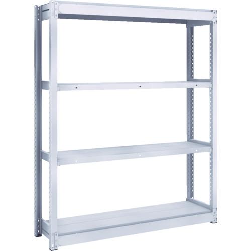仕様：間口(mm)：1242奥行(mm)：340高さ(mm)：1500有効間口(mm)：1160色：オイスターホワイト棚段数(段)：4均等積載量(kg/段)：200最大積載量(kg/台)：1500棚板調整ピッチ(mm)：30タイプ：単体型棚...