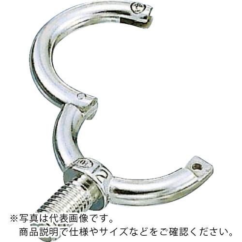特長：ドライバーで簡単に開けることができるので、ボルト施工後にパイプなどを通すことができます。用途：機械器具類の吊り上げ、一般荷役。仕様：使用荷重(kN)：0.49ねじ径：W5/16×1.25D(mm)：6B(mm)：15L(mm)：30H...
