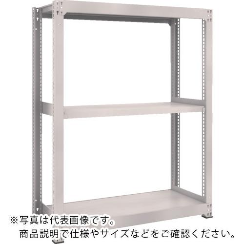特長：ボルトを1本も使用していないボルトレス構造で、分解・組み立て作業が簡単で、作業時間を大幅に短縮できます。棚の段変更が、25mmピッチで、自由に調整、変更ができます。高さ、奥行が同じであれば、増結することができます。また、支柱を兼用する...