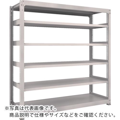 特長：ボルトを1本も使用していないボルトレス構造で、分解・組み立てが簡単。組立作業の時間を大幅に短縮できます。棚の段変更が、25mmピッチで、自由に調整、変更ができます。高さ、奥行が同じであれば、増結することができます。また、支柱を兼用する...