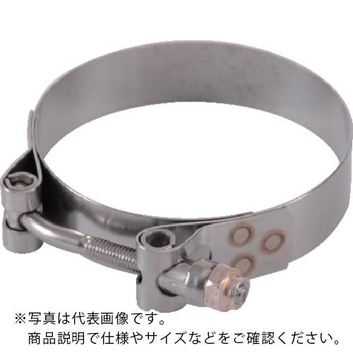 特長：標準タイプのホースクランプです。用途：一般産業、自動車関連用。仕様：最大径(mm)：39最小径(mm)：35バンド幅(mm)：19厚さ(mm)：0.7締付トルク(N・m)：156角ナット：11mmネジサイズ：1/4材質／仕上：ステンレ...
