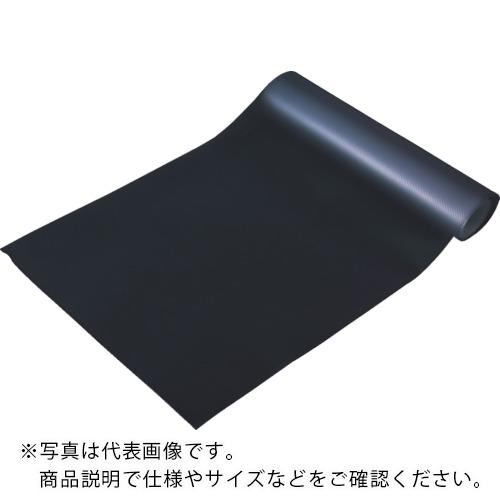 特長：菱形の表面処理で、いろいろな目的に合わせて使用可能です。ハサミで好きなサイズにカットできます。用途：工具箱、引き出し、棚板、水槽などの滑り止めや下敷きに。仕様：色：ブラック厚さ(mm)：0.8幅(mm)：900長さ(m)：1.5使用温...