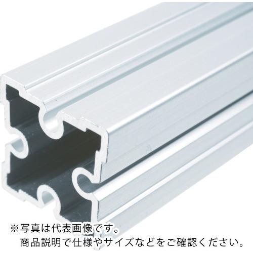 特長：溝付きタイプで、棚やパネル取付用アダプタを差し込め、様々な組み合わせが可能です。用途：オリジナルサイズの棚・間仕切りなどの製作に。仕様：幅(mm)：25高さ(mm)：25長さ(mm)：100025mm角溝あり材質／仕上：アルミ製（アル...