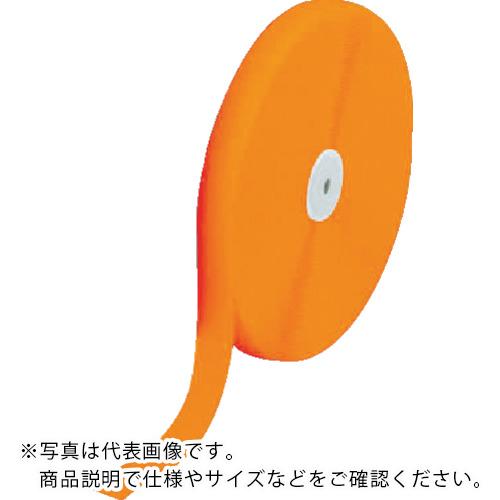 特長：繊維製品なので軽く、お好みのサイズにカットでき、縫製取付や加工が容易にできます。用途：さまざまな商品の固定に。仕様：色：蛍光オレンジ幅(mm)：20長さ(m)：25厚さ(mm)：2.5縫製取付タイプ材質／仕上：ポリエステル注意：途中継...