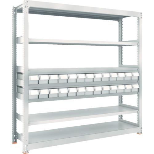 仕様：間口(mm)：1861奥行(mm)：481高さ(mm)：1811有効間口(mm)：1740色：ネオグレー棚段数(段)：7均等積載量(kg/段)：300最大積載量(kg/台)：2500棚板調整ピッチ(mm)：25引出し(個)：引き出し(...