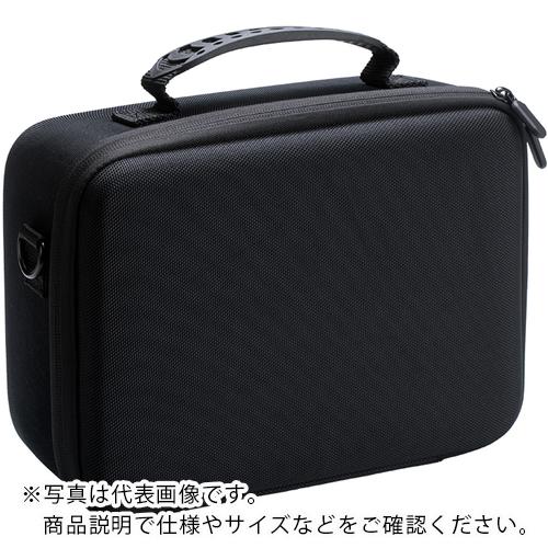 特長：シンプルで低価格なジッパー式の取手付きソフトケースです。用途：測定器・医療機器試験サンプル・工具・精密部品などの機器・部品の収納に最適です。仕様：色：ブラック外形寸法(mm)間口：280外形寸法(mm)奥行：210外形寸法(mm)高さ...