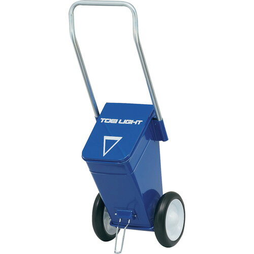 特長：粉が安定して出やすいゴム羽根かくはん器構造です。用途：グランド整備等に。仕様：ライン幅(mm)：50概算距離(m)：200幅(mm)：235奥行(mm)：235高さ(mm)：430容量(kg)：7.5ハンドル高さ(mm)：770炭酸カ...