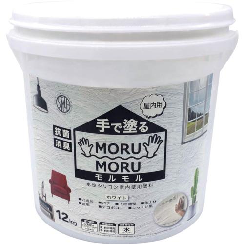 特長：手で塗る、室内かべ、クロスの上から塗れる室内用の水性シリコン塗料です。塗膜表面に付着したウイルスや菌の活性を抑制します。嫌な臭いを消臭する効果があります。かびの発生を防ぎます。デコボコした自然な質感や風合いを楽しめます。「ぽってり」と...