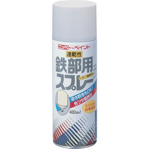 特長：逆さに吹き付け出来る特殊ノズル（楕円）を使用しております。鉛顔料を使用しておりません。用途：門扉・鉄柵・シャッター・ガレージ・トタン屋根などに。仕様：色：ホワイト容量(L)：0.4乾燥時間：夏(30℃)：約1時間30分、冬(10℃)：...