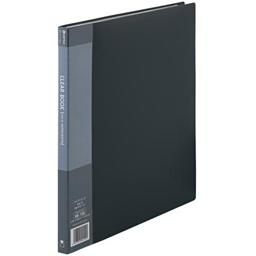 特長：スマートバリューのクリアーブックです。背表紙は書き込みのできるタイプです。仕様：用紙サイズ：A4-S色：グレー背幅(mm)：15ポケット数(枚)：20表紙厚(mm)：0.6ポケット厚(mm)：0.05外形寸法縦(mm)：307外形寸法...