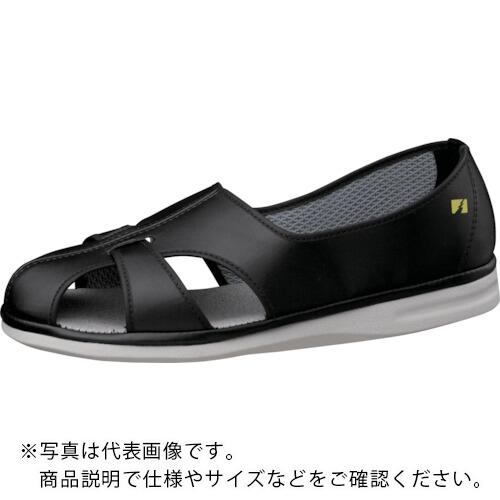 特長：靴底から静電気を逃し、スパークを防止します。通気性に優れています。用途：クリーンルーム・看護・介護作業等に。仕様：寸法(cm)：29足幅サイズ：EEE色：ブラック電気抵抗値(Ω)：1.0×10[[の5〜8乗]]ΩJIS T8103 一...